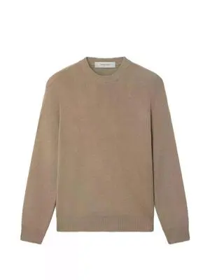 GOLDEN GOOSE Ribbed-knit Sweater - Brown