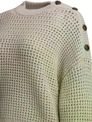 Brunello Cucinelli Buttoned-shoulder Sweater