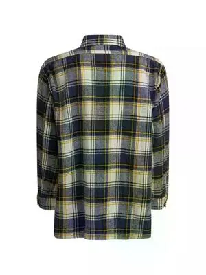 BEAMS Check Chest-pocket Shirt