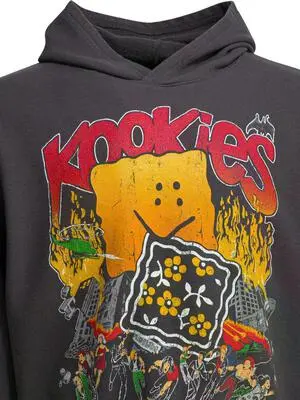 Kapital Graphic-print Hoodie - Grey