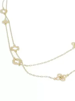 Tory Burch Kira Clover Charm Necklace