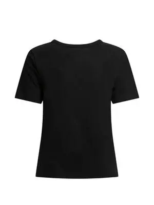 INES DE LA FRESSANGE PARIS Crew-neck T-shirt - Black