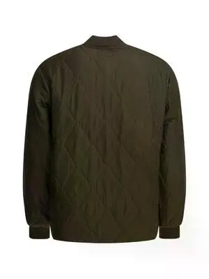 BEAMS Quilted-effect Zip-pocket Coat