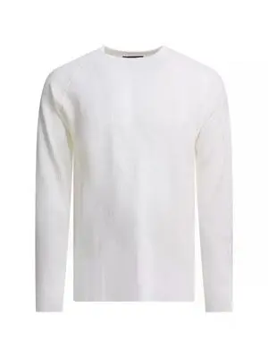 BEAMS Long-sleeve Waffle-texture T-shirt