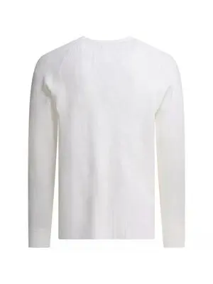 BEAMS Long-sleeve Waffle-texture T-shirt