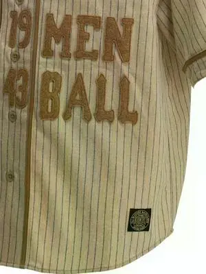 Kapital Short-sleeve Pinstripe Shirt