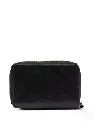 GIANNI CHIARINI Zip Charm Wallet - Black