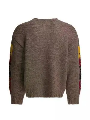 Kapital Intarsia Crewneck Sweater