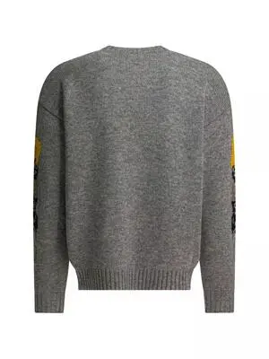 Kapital Graphic Crew Neck Sweater