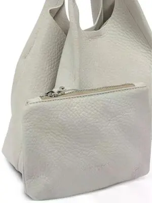 GIANNI CHIARINI Pebbled-leather Tote Bag