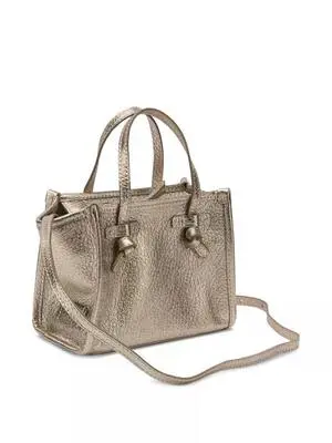 GIANNI CHIARINI Metallic-effect Tote Bag - Brown