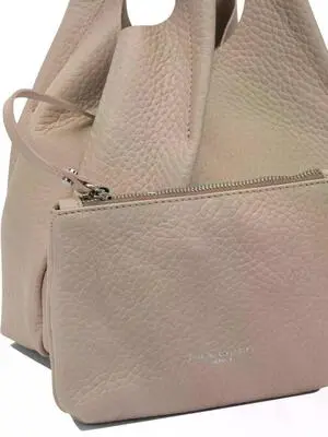 GIANNI CHIARINI Dua Leather Tote Bag - Neutrals