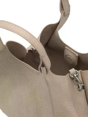 GIANNI CHIARINI Dua Leather Tote Bag - Neutrals