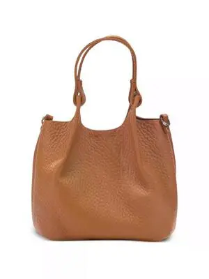 GIANNI CHIARINI Pebble-grain Leather Tote