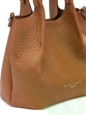 GIANNI CHIARINI Pebble-grain Leather Tote