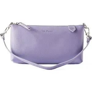TIN MARIN Elia Convertible Leather Bag/clutch - Lavender