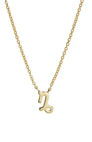 ANA LUISA Zodiac Pendant Necklace - Capricorn