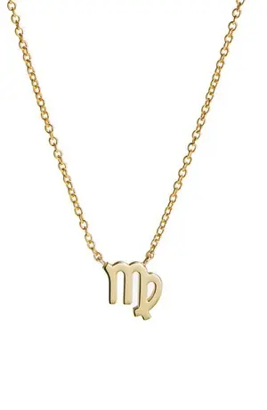 ANA LUISA Zodiac Pendant Necklace - Virgo