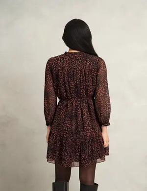 HOBBS LONDON Monikah Fit & Flare Mini Dress