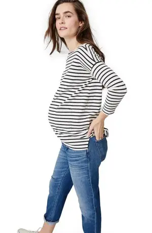 Hatch The Under The Bump Boyfriend Maternity Jeans