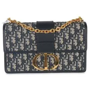 Dior Oblique 30 Montaigne Bag - Blue