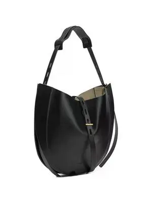 MINOBOSSI Liz Panelled Shoulder Bag - Black