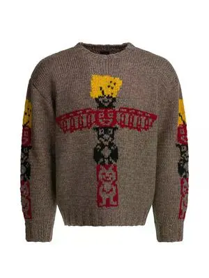 Kapital Intarsia Knit Sweater