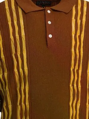 BEAMS Polo-collar Sweater