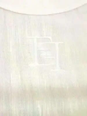 Elisabetta Franchi Logo-embroidered Tank Top