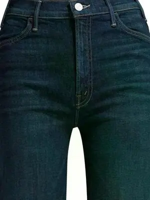 MOTHER Regular Fit Cuffed Jeans