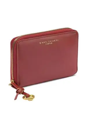 GIANNI CHIARINI Logo-stamp Wallet - Red