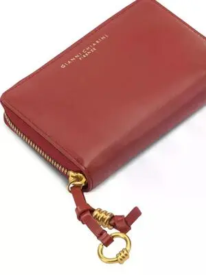 GIANNI CHIARINI Logo-stamp Wallet - Red