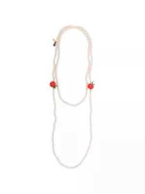 DOUBLET Faux-pearl Necklace - Neutrals