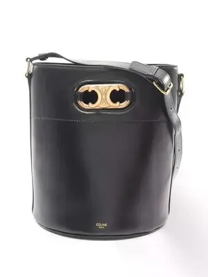 Celine 2010s Maillon Triomphe Bucket Bag