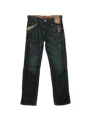 TOUGH JEANSMITH Distressed Trousers