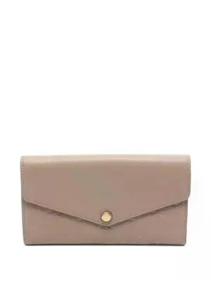 LOUIS VUITTON 2020 Long Sarah Empreinte Wallet - Neutrals