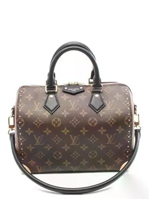 LOUIS VUITTON 2021s Speedy 25 Tote Bag - Brown