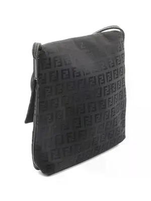 Fendi 2000 Zucchino Pattern Shoulder Bag