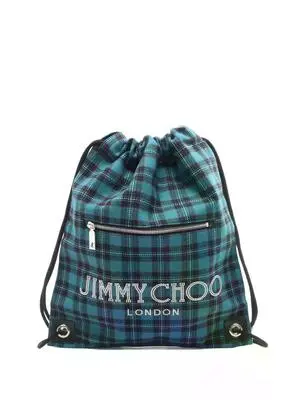 JIMMY CHOO 2010s Check Studs Backpack