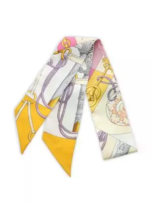 Hermès 2010s Cliquetis Scarf - Neutrals