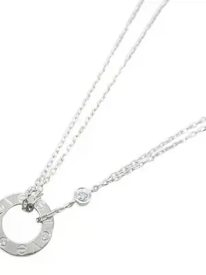 CARTIER 2010s Love Circle Diamond Necklace