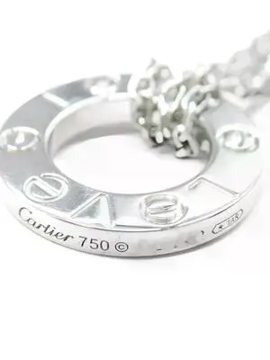 CARTIER 2010s Love Circle Diamond Necklace