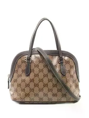 Gucci 2000s Gg Crystal Two-way Tote Bag