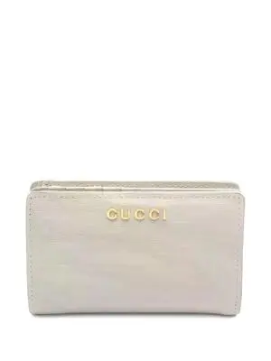 Gucci 2010s Script Wallet