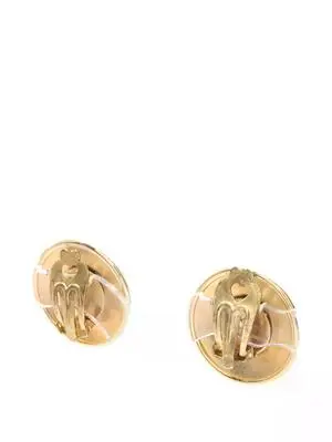 Hermès Round Clip-on Earrings