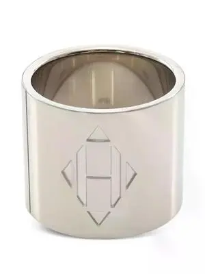 Hermès 2010s H Diamant Ring