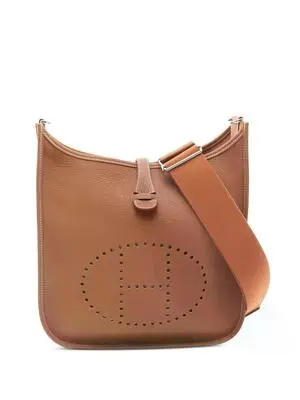 Hermès Pm Evelyne Leather Shoulder Bag