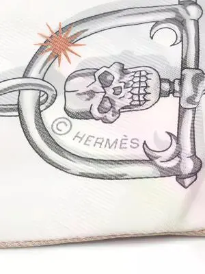 Hermès 2000s Twilly C'est La Fête Scarf