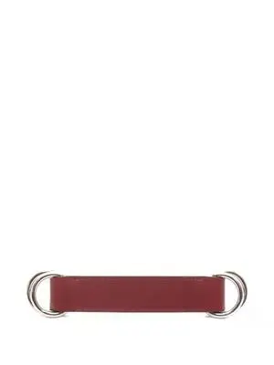 Hermès 2008 Leather Scarf Belt Accessory - Red