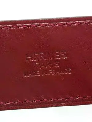 Hermès 2008 Leather Scarf Belt Accessory